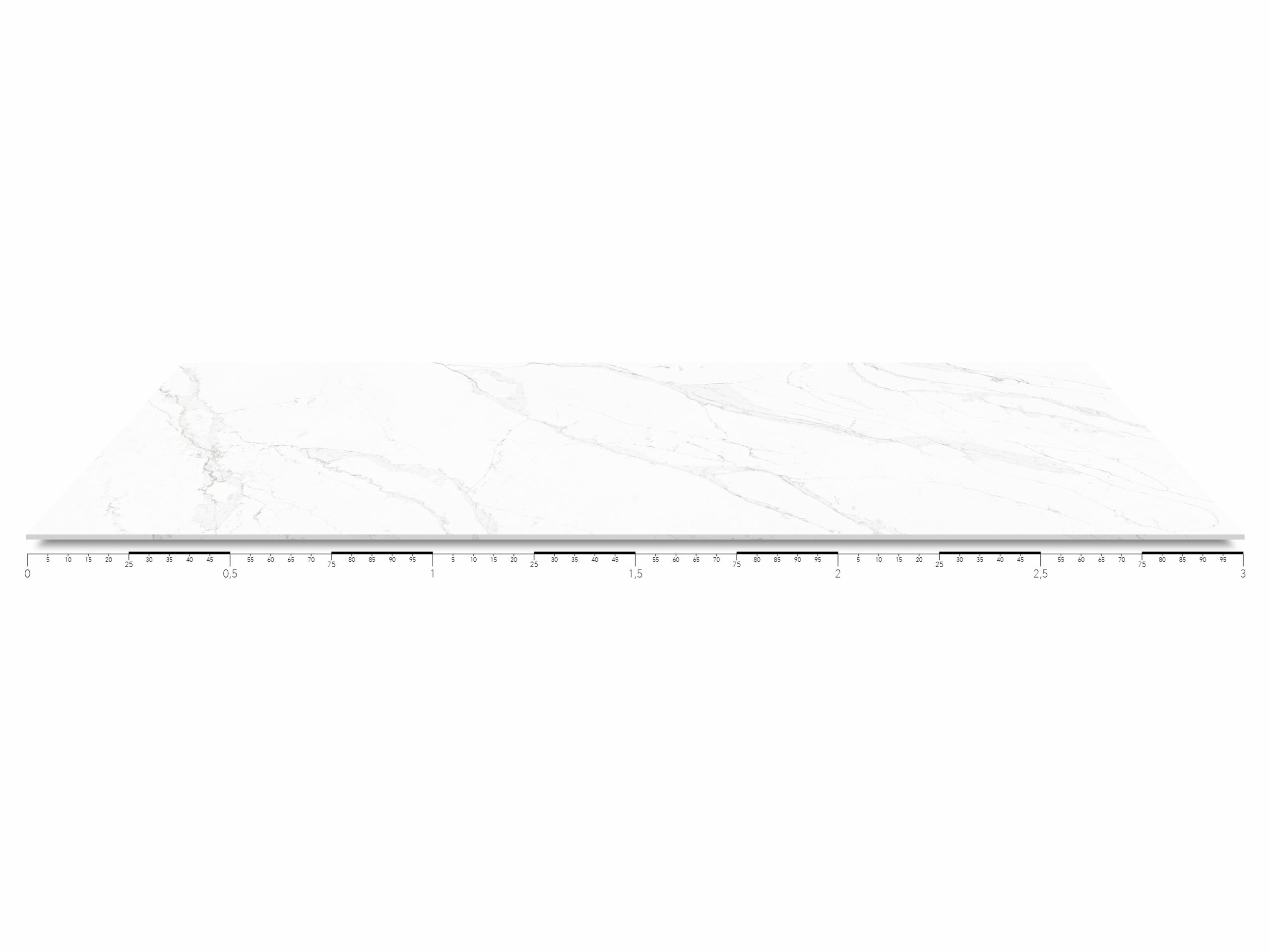 Superfícies decorativas en cor Unique Calacatta. Unique Collection. Compac